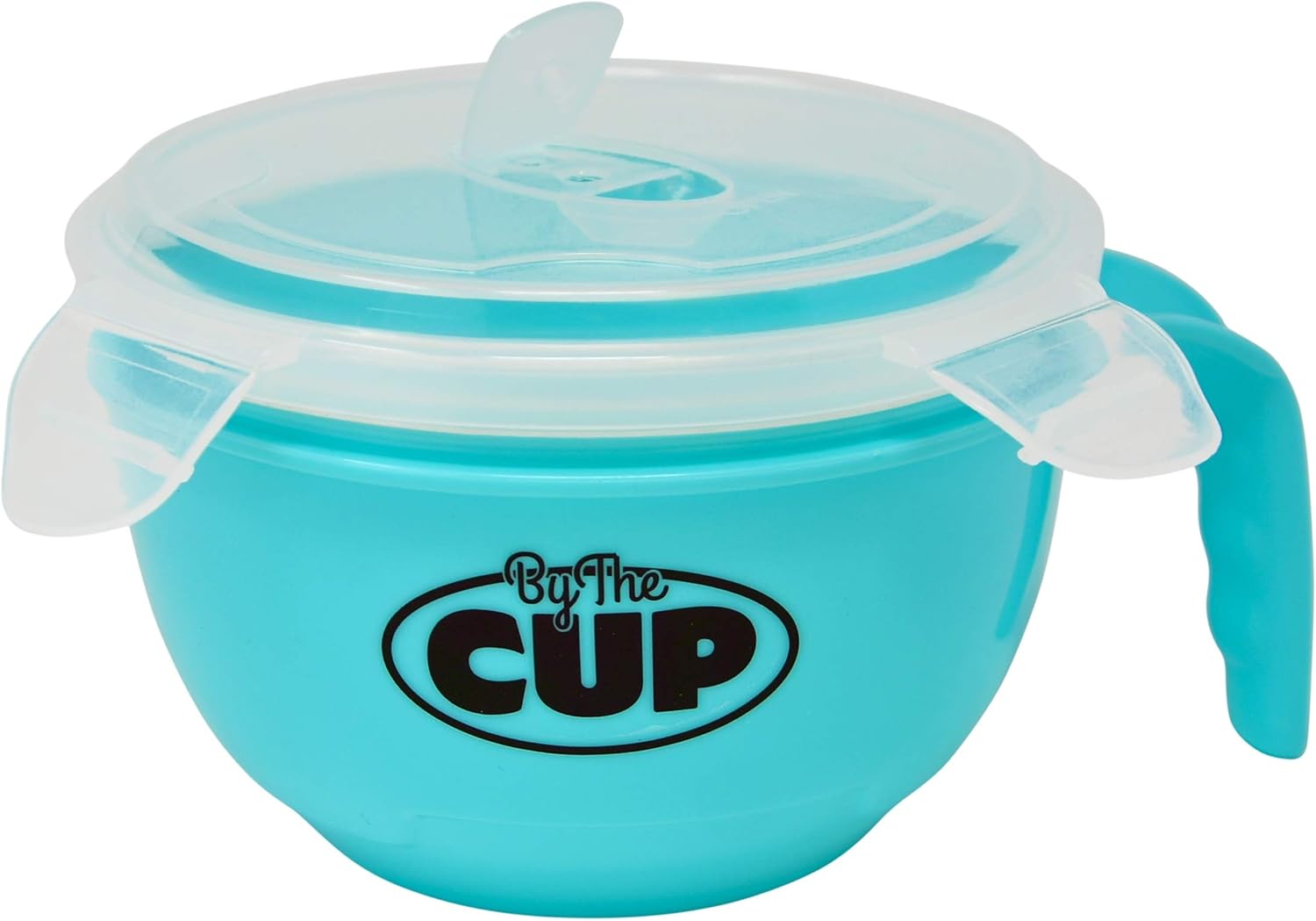 Amazon.com | By The Cup Microwave Bowl with Handle, Locking-Clip Lid ...