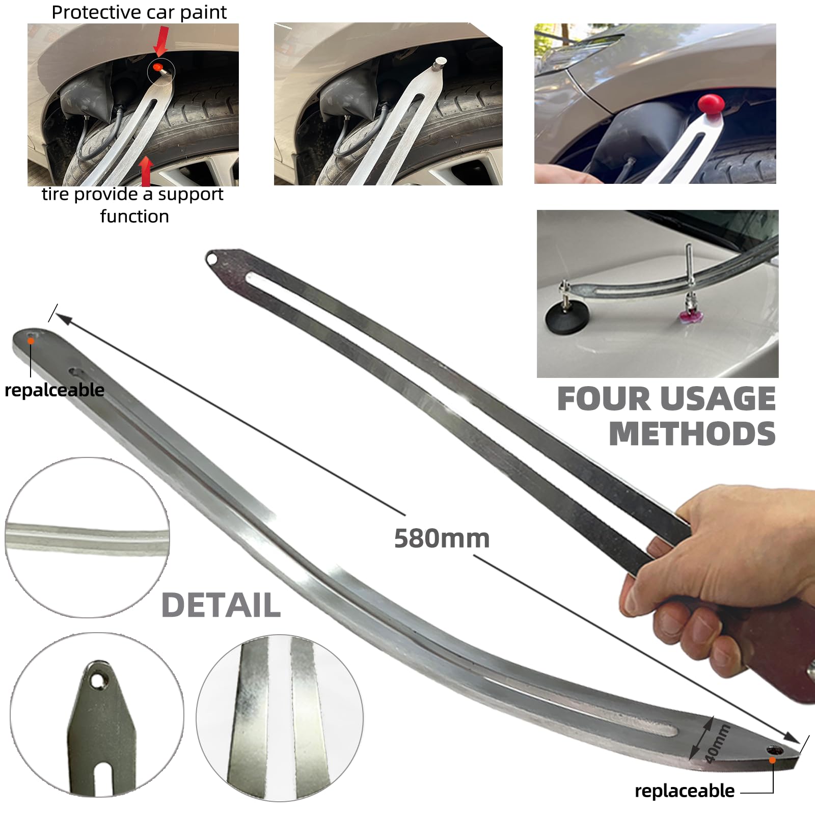 159pcs/Set Auto Body Dent Repair Tools Kit,Big Size Slide Puller&Dent ...