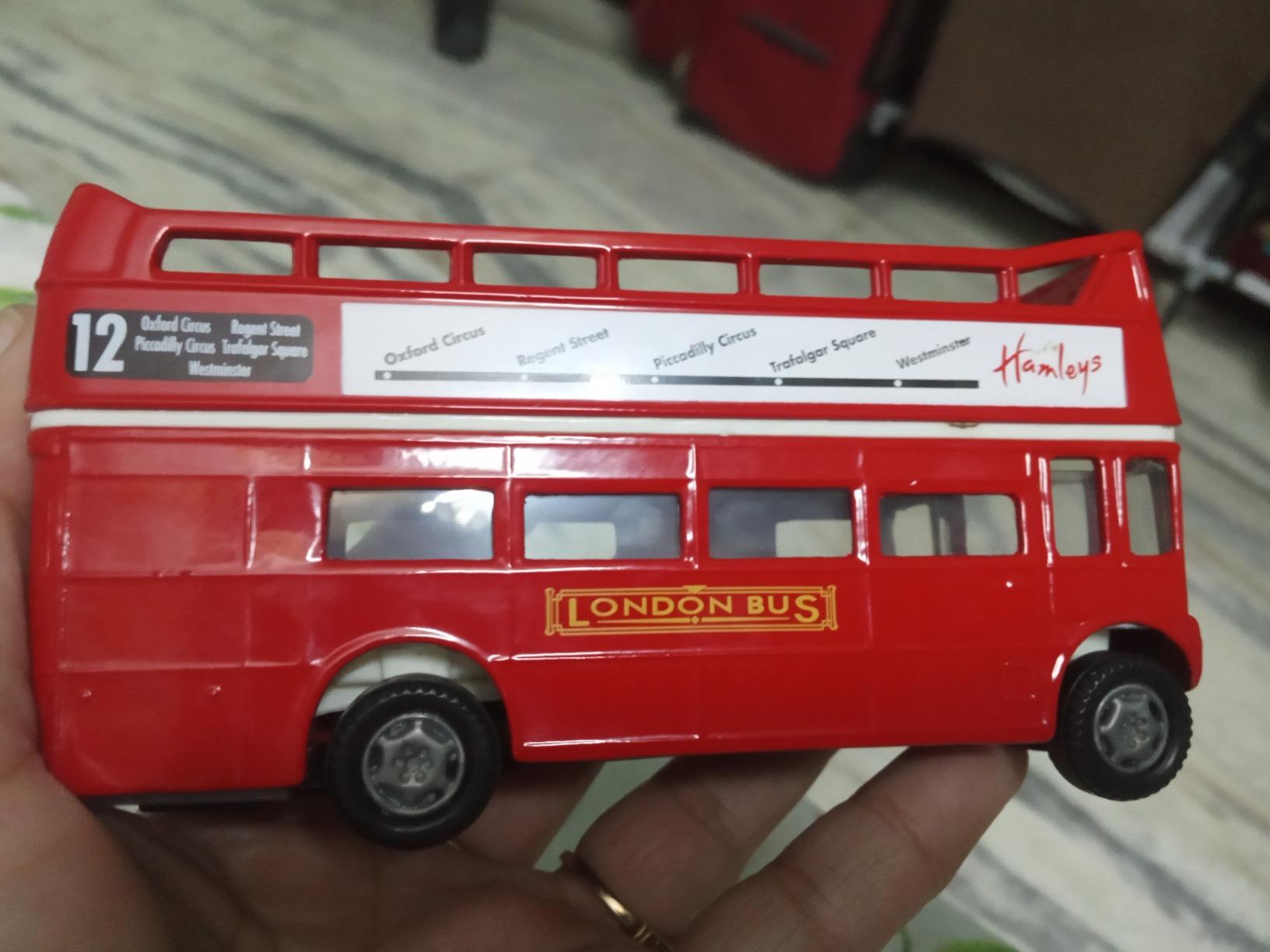 Hamleys Open Top London Bus (Red) : Amazon.in: Toys & Games