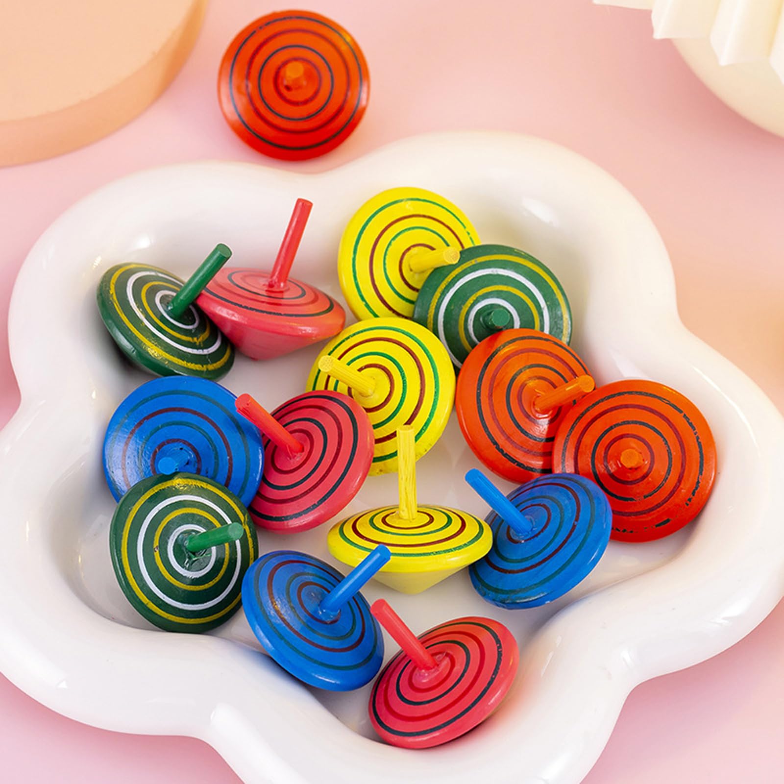 22 Pcs Spinning Top, Spinning Tops For Kids, Spinning Toys, 4 Cm ...