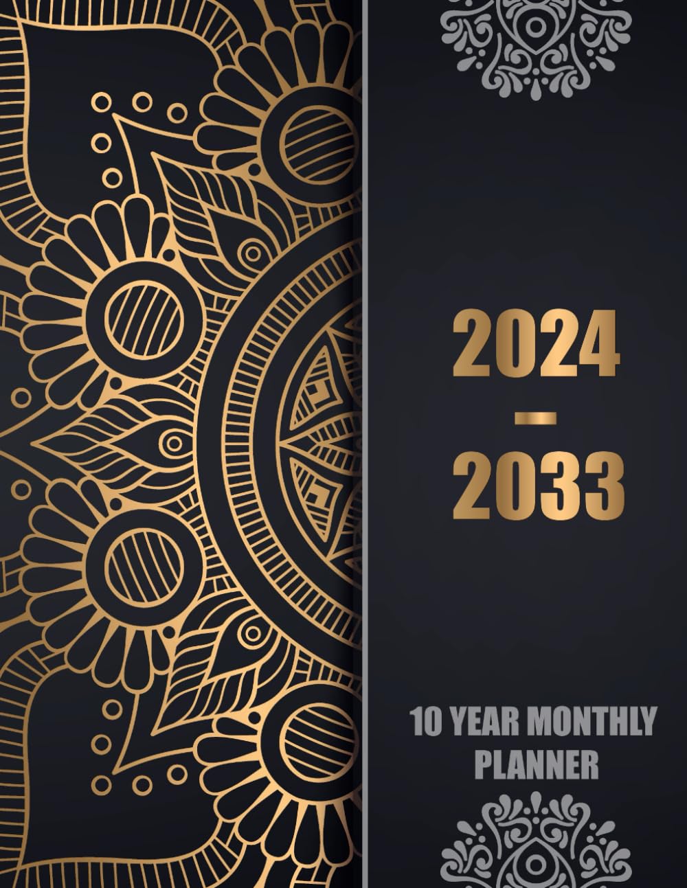 10 Year Monthly Planner 2024-2033: 120 Months Calendar: Pearson ...