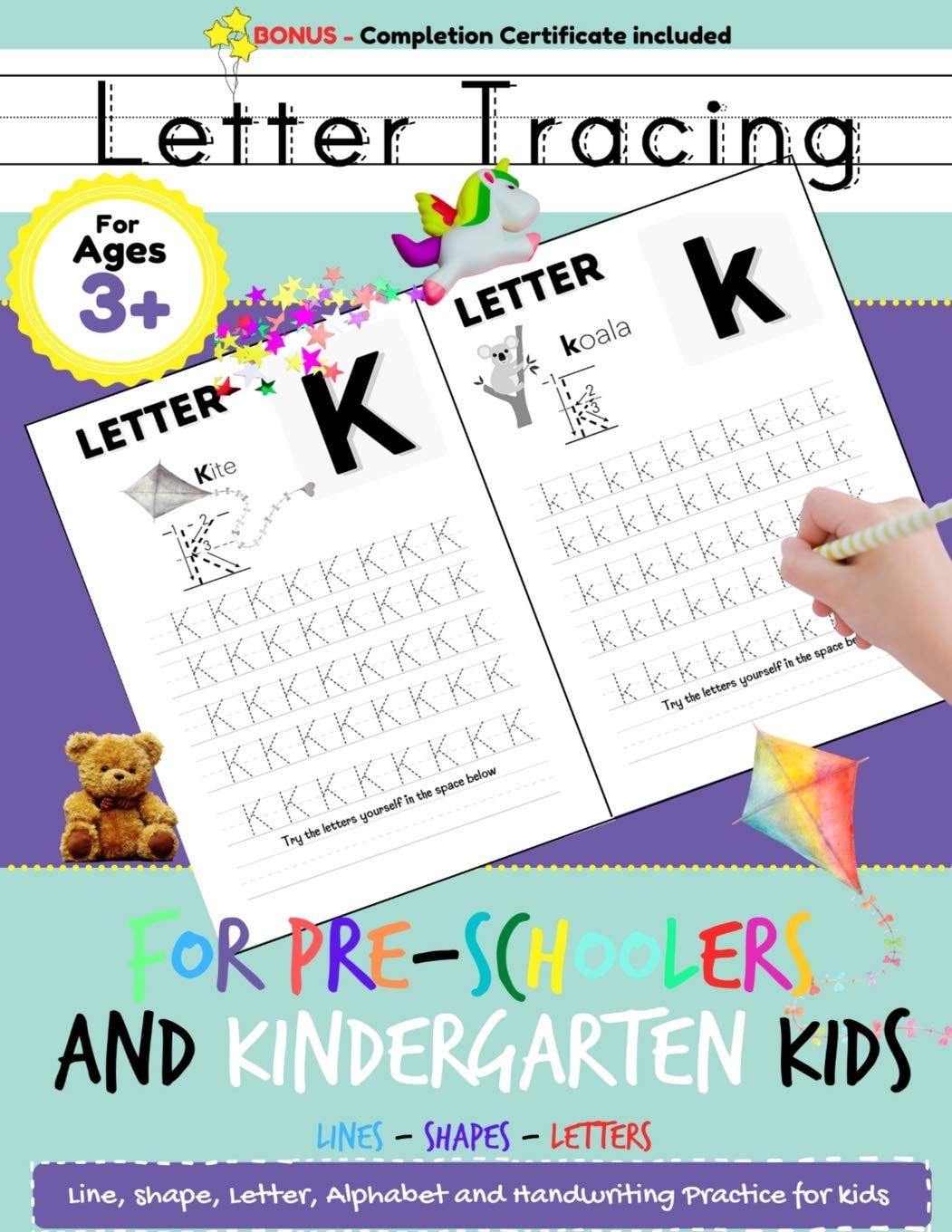 Buy Letter Tracing For Pre-Schoolers and Kindergarten Kids: Alphabet ...