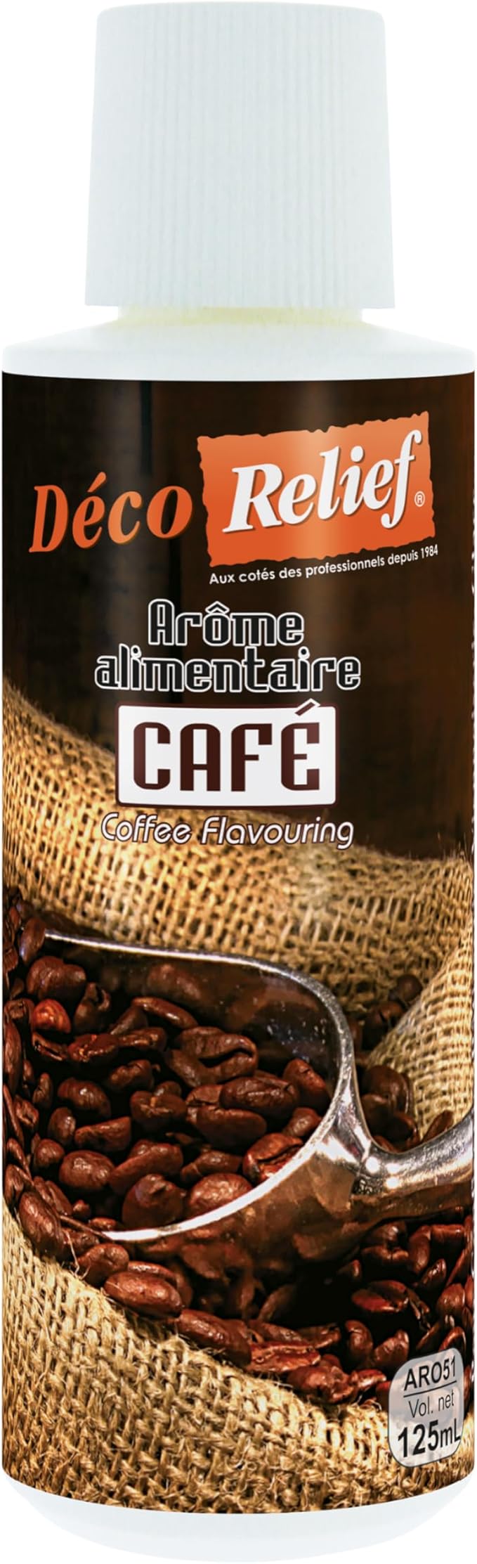 Déco Relief - Arôme Liquide Café 125 ml - Arôme Alimentaire Pâtisserie ...