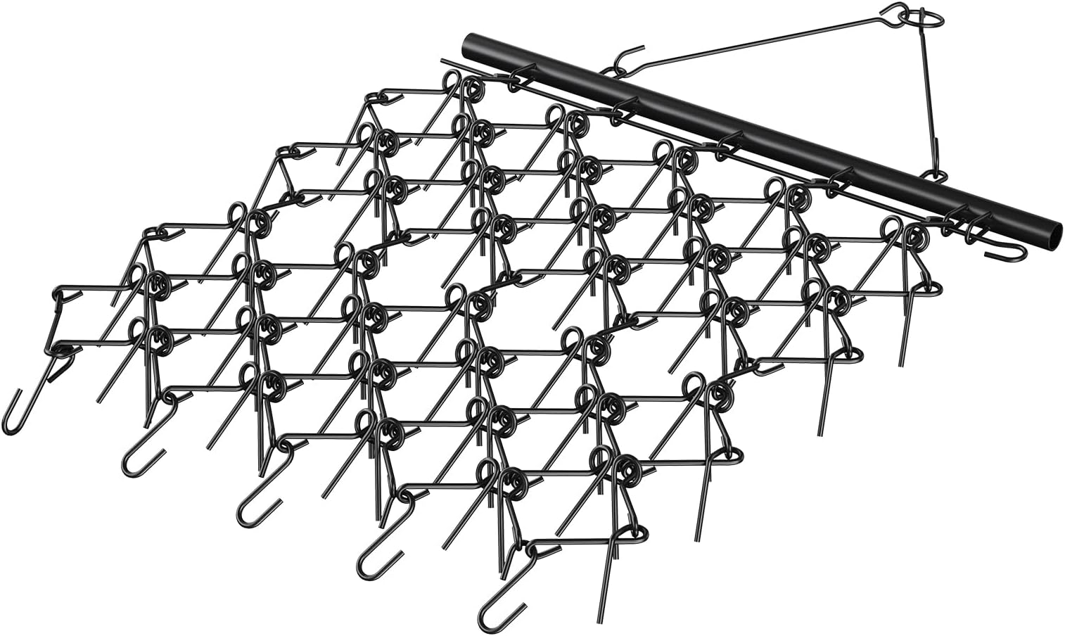 Amazon.com : VEVOR 4'x5.6' Drag Chain Harrow with 69 Teeth Heavy-Duty ...