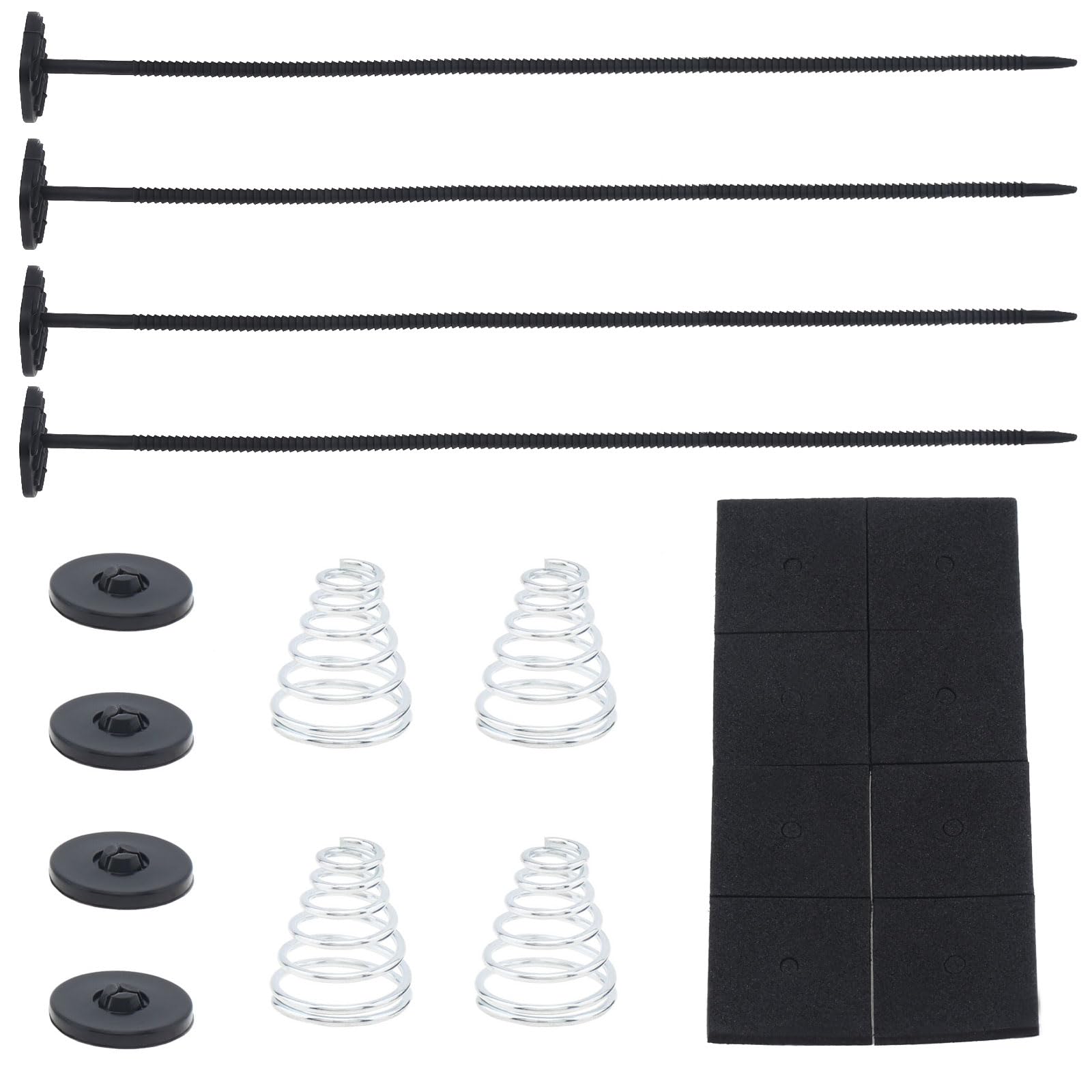 Snapklik.com : Fan Mounting Kit, 2-Pack 12V Electric Radiator Fan ...