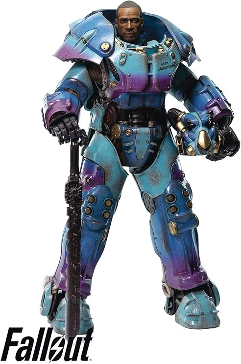 Amazon.com: ThreeZero Fallout: X-01 Power Armor Quantum Variant 1: 6 ...