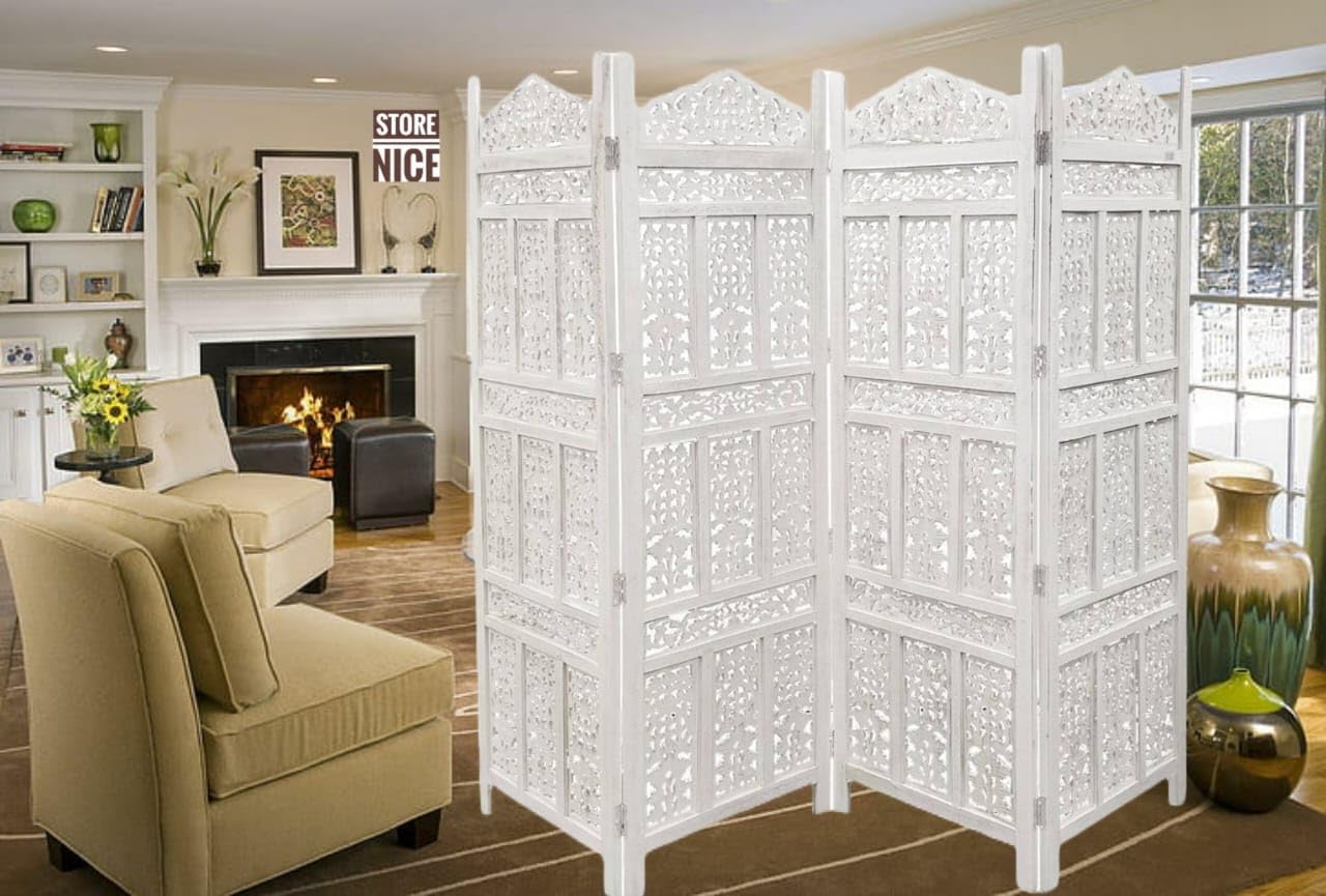 Store Nice Wooden Room Partition for Living Room | Wooden Screen ...