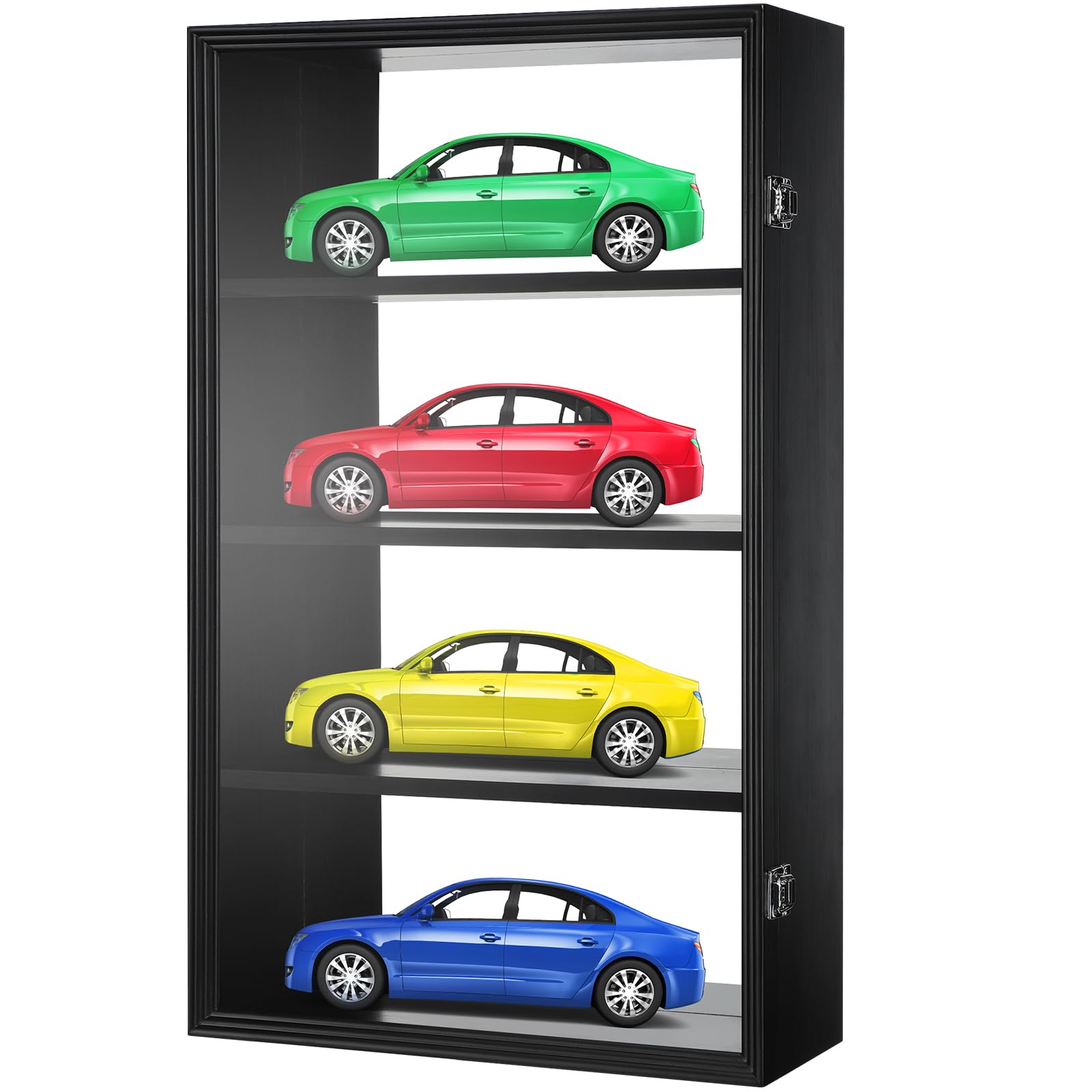Amazon.com: Briwooody 1/18 Scale Diecast Display Case Clear Car Model ...