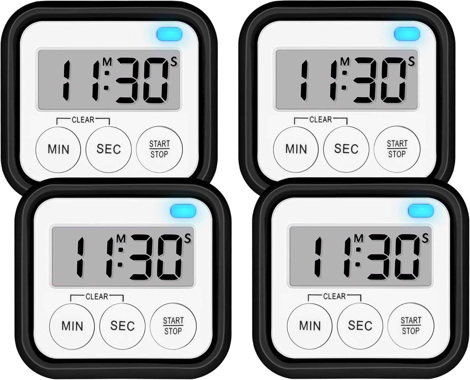 Amazon.com: Timer, Kitchen Timers for Cooking Classroom Timer for Kids ...