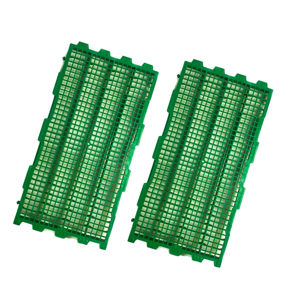 CJ Farms Poultry/Rabbit Plastic Floor Mat,Size:1x2 Feet,2 pcs,Waste ...