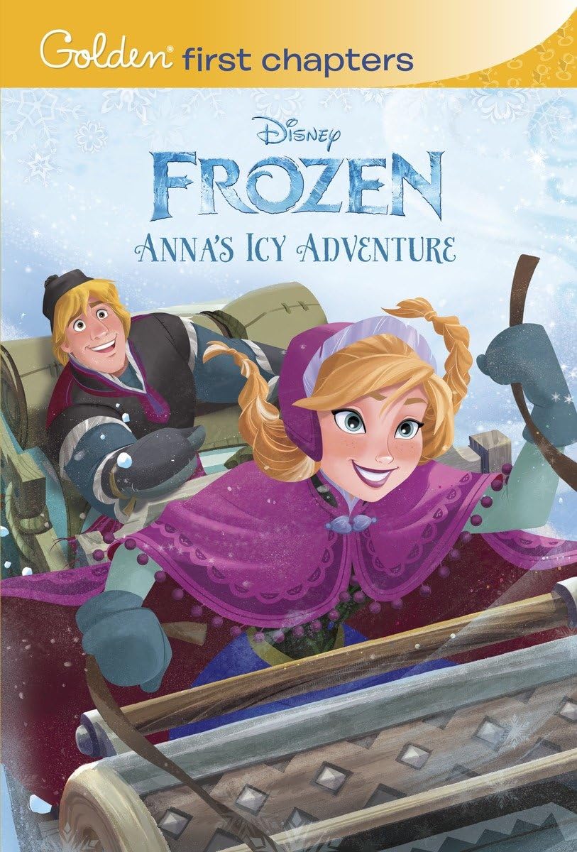 Amazon.com: Anna's Icy Adventure (Disney Frozen) (Golden First Chapters ...
