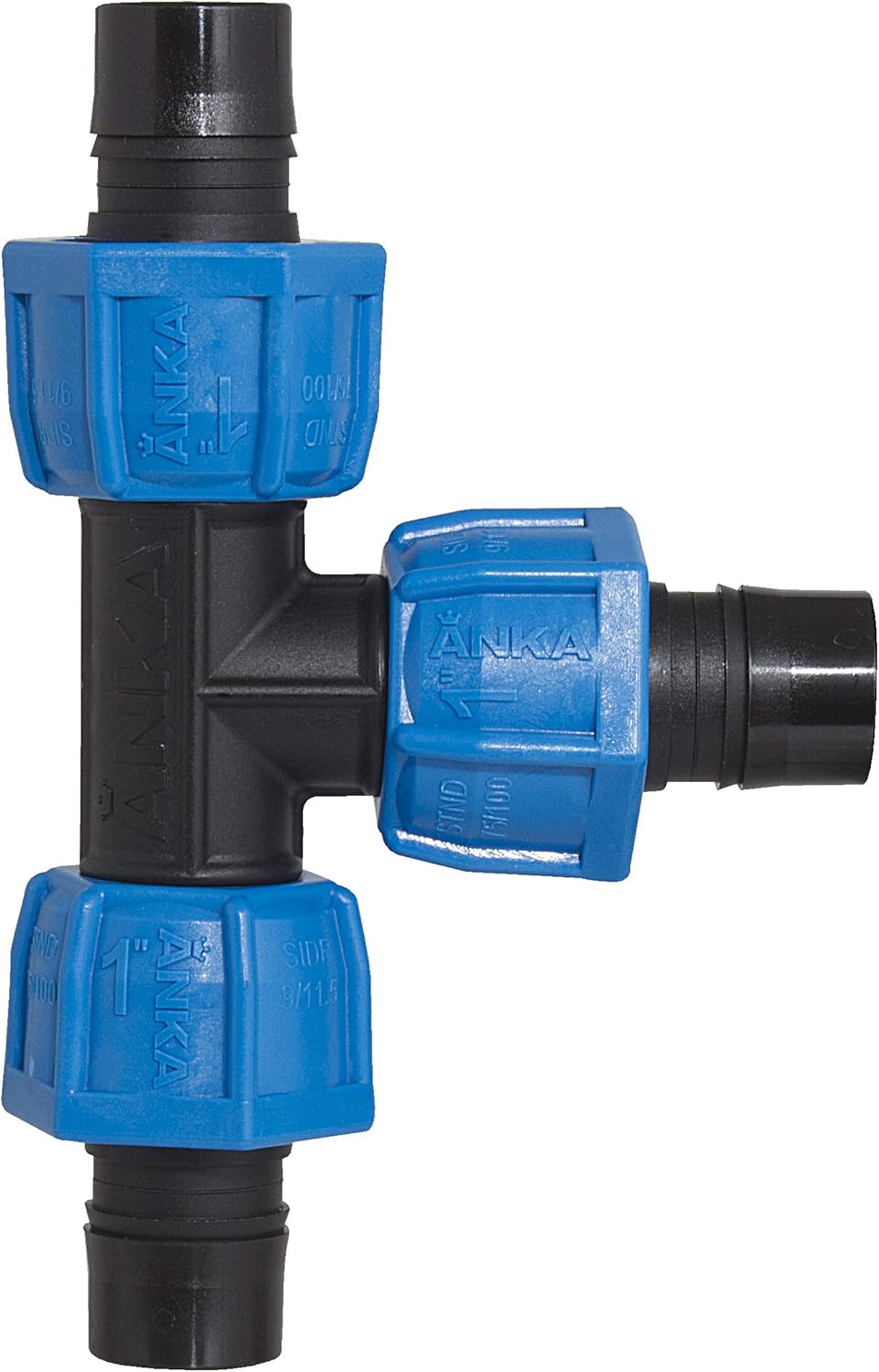 Amazon.com: Watts AT1 ANKA Series High Pressure Poly-Pipe Tee, 1" x 1 ...