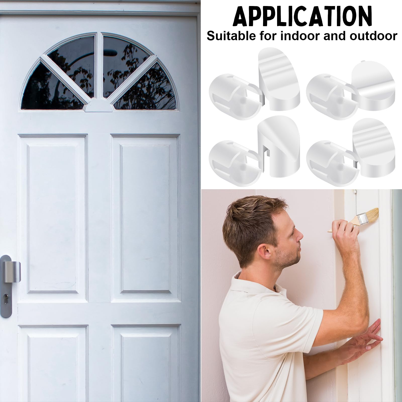 Snapklik.com : Newtay 100 Pcs Entry Door Plugs 1/4 X 5/16 And 3/8 X 5/ ...