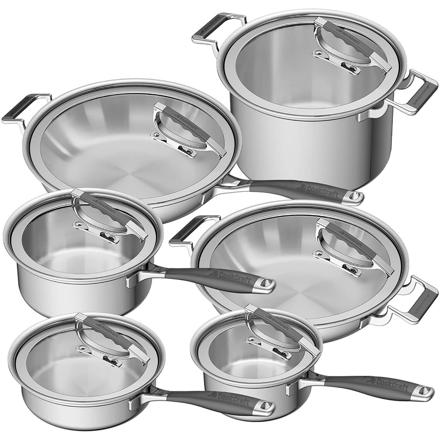Amazon.com: 12-piece Grand Collection Cookware Set: Home & Kitchen