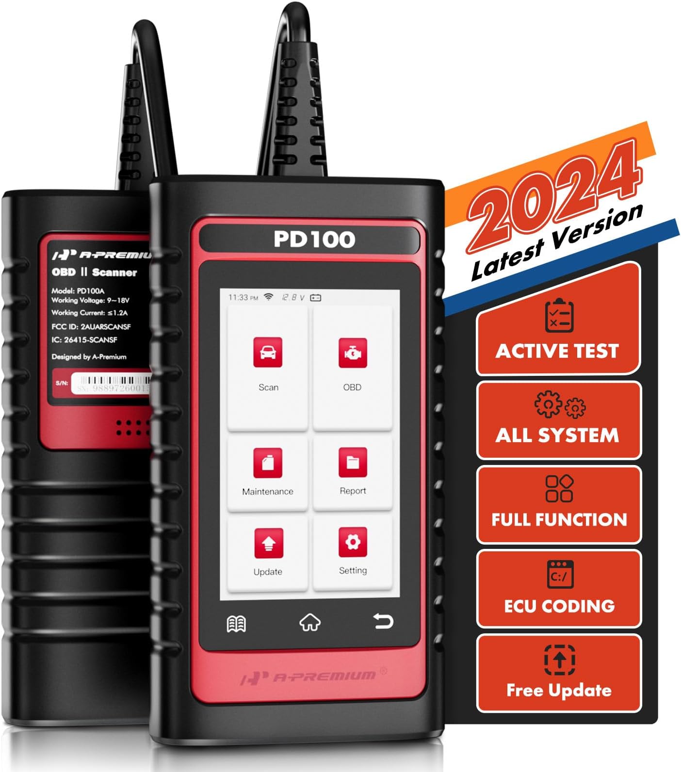 Amazon.com: FOXWELL NT710 fit for Toyota Lexus Scion OBD2 Scanner Bi ...