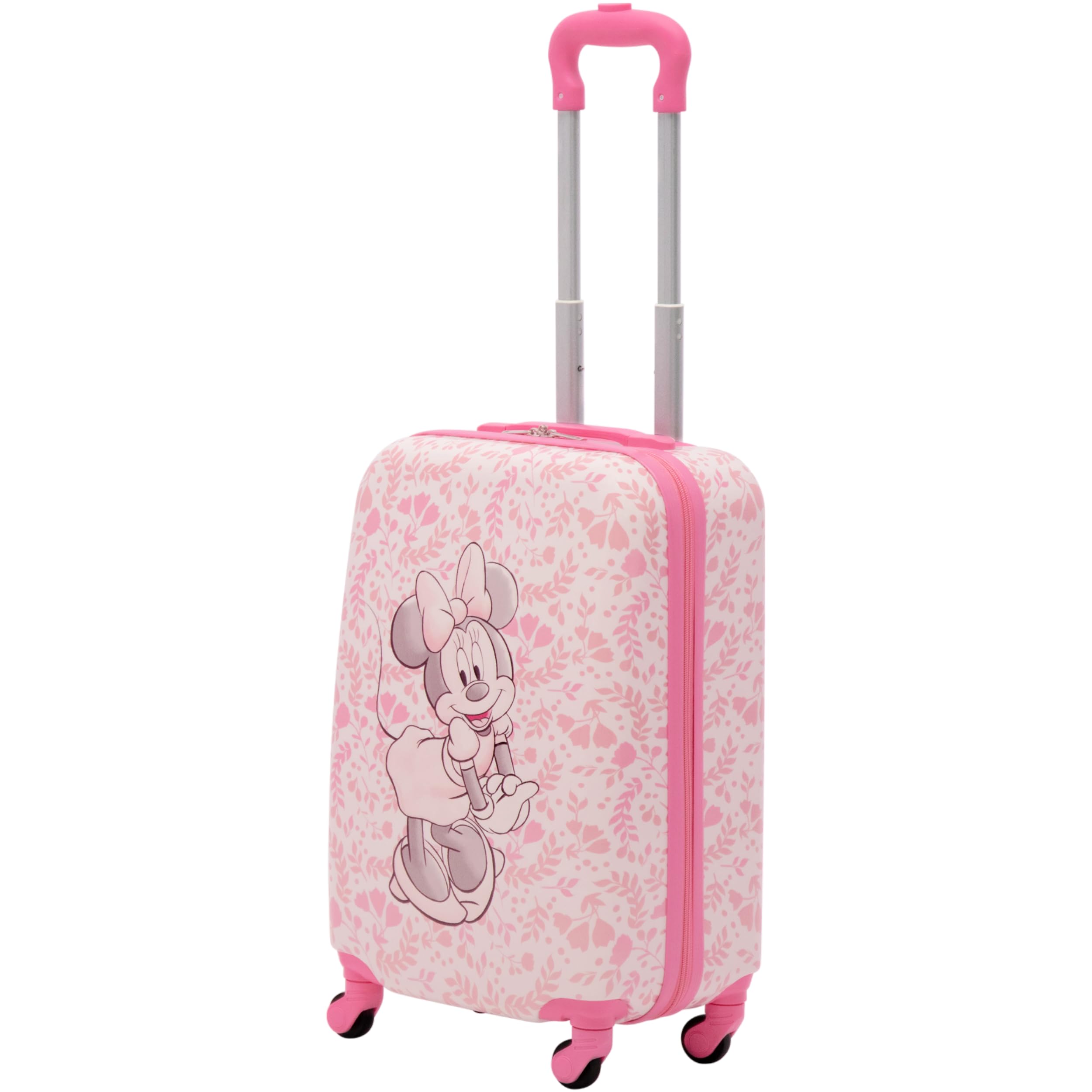 FUL Disney Minnie Mouse 21 Inch Kids Carry On Luggage, Hardshell Rolling Suitcase with Spinner ...