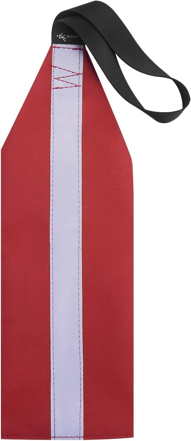 Amazon.com : Large Red Flag for Truck Loads, Kayak Boat Bicycle Travel ...