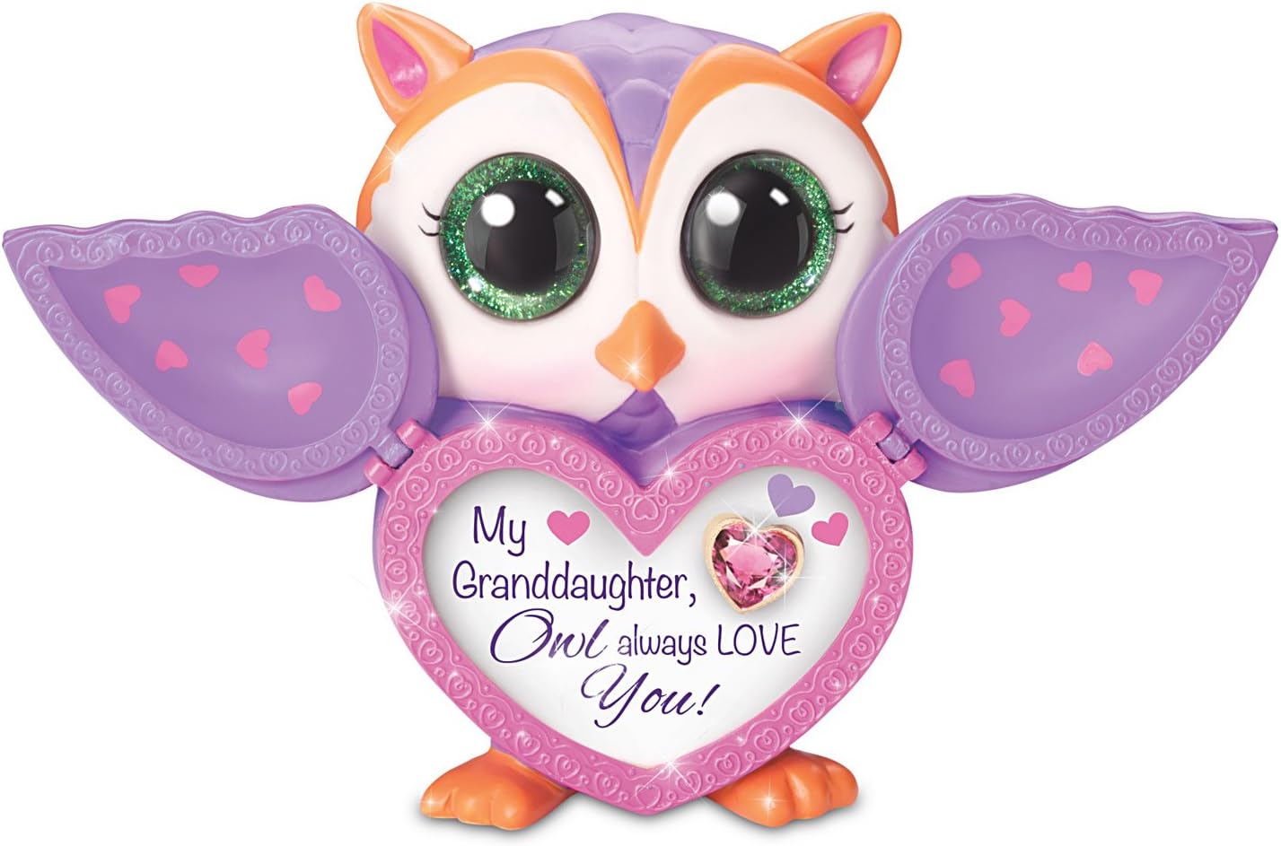 Amazon.com: The Bradford Exchange Porcelain Owl Music Box for ...