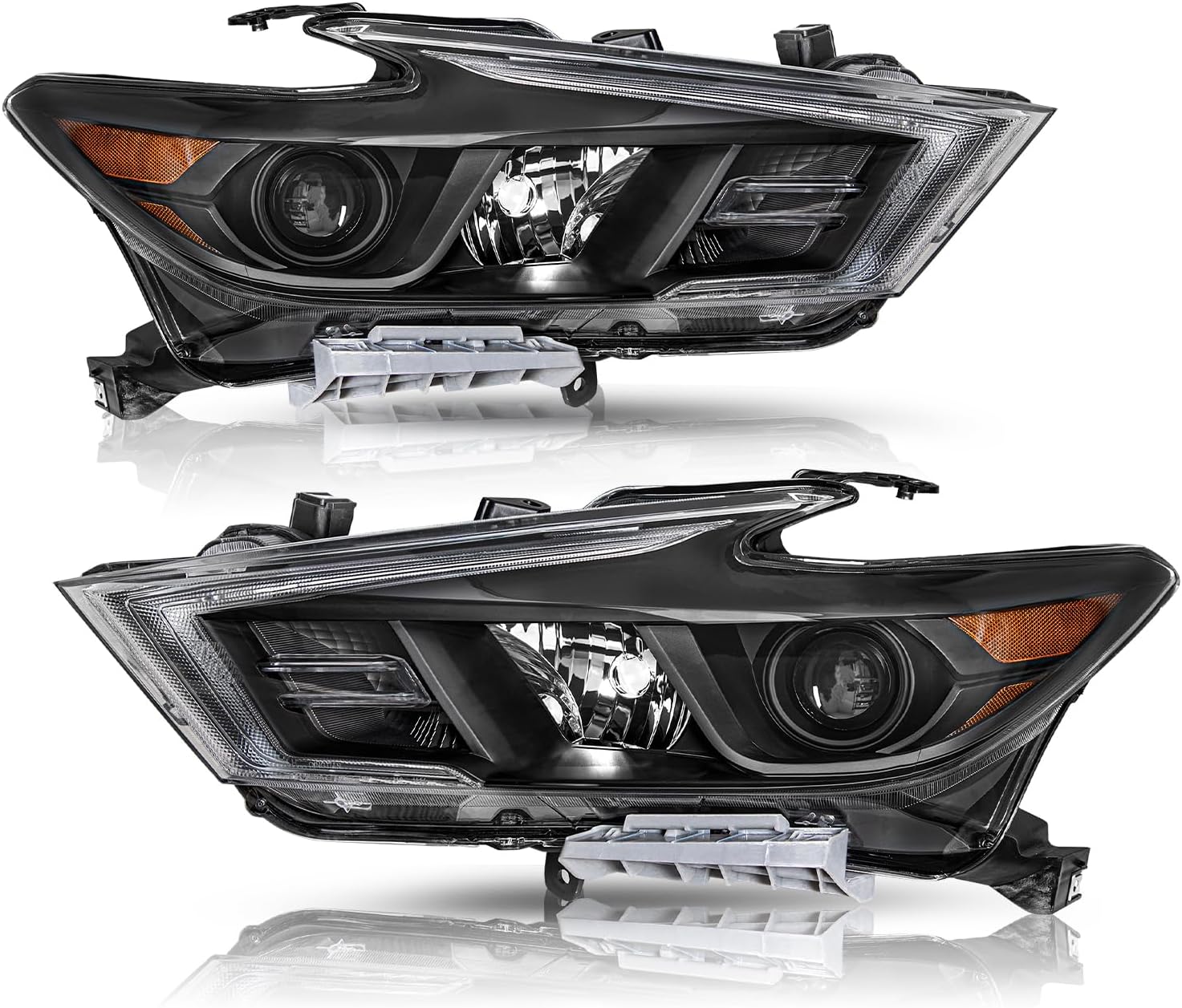 Amazon.com: TUSDAR For Halogen Model 2016 2017 2018 Nissan Maxima S SL ...