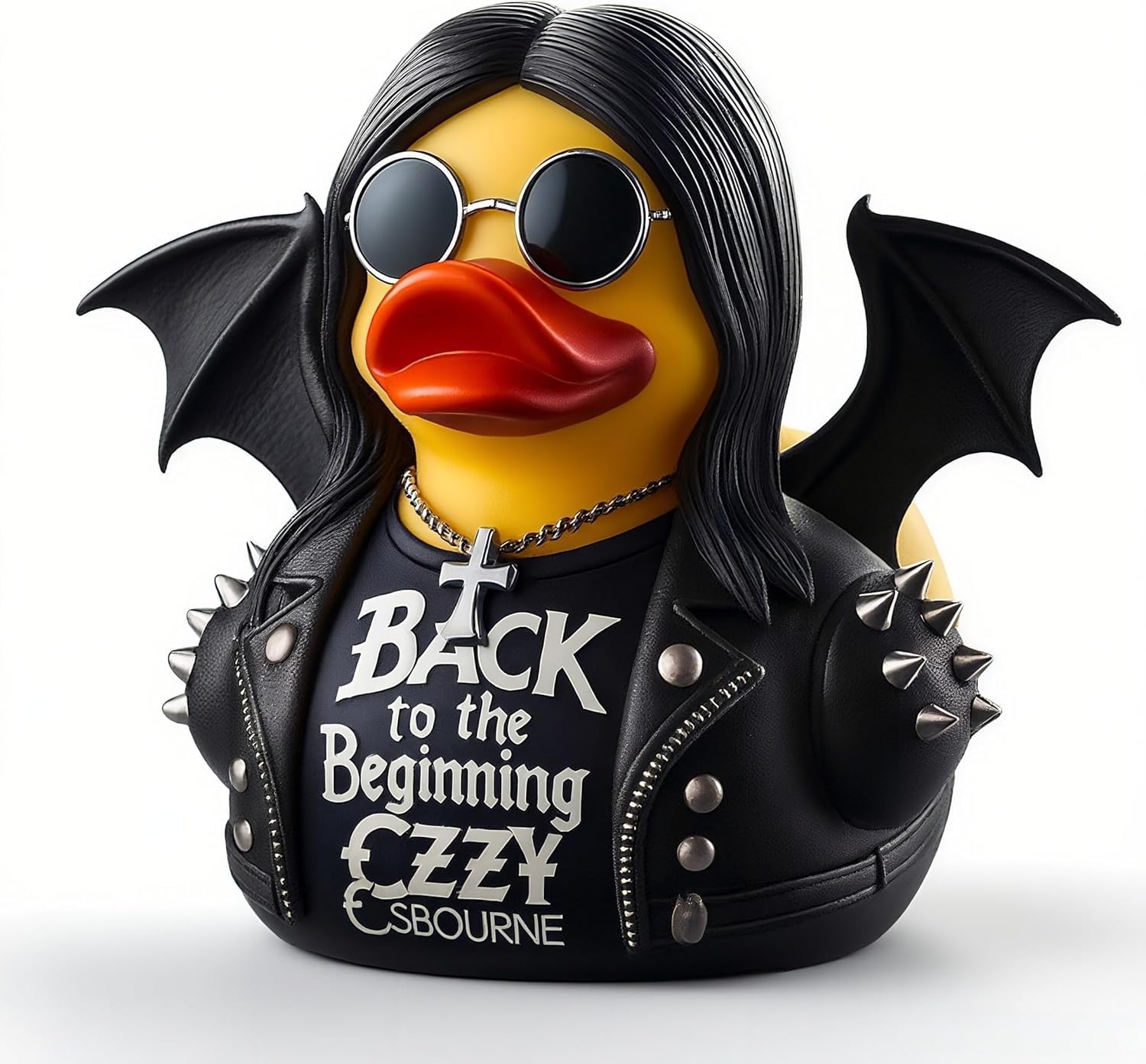 Amazon.com: iWorldBlue Prince of Darkness Duck, Funny Rock Tribute Duck ...