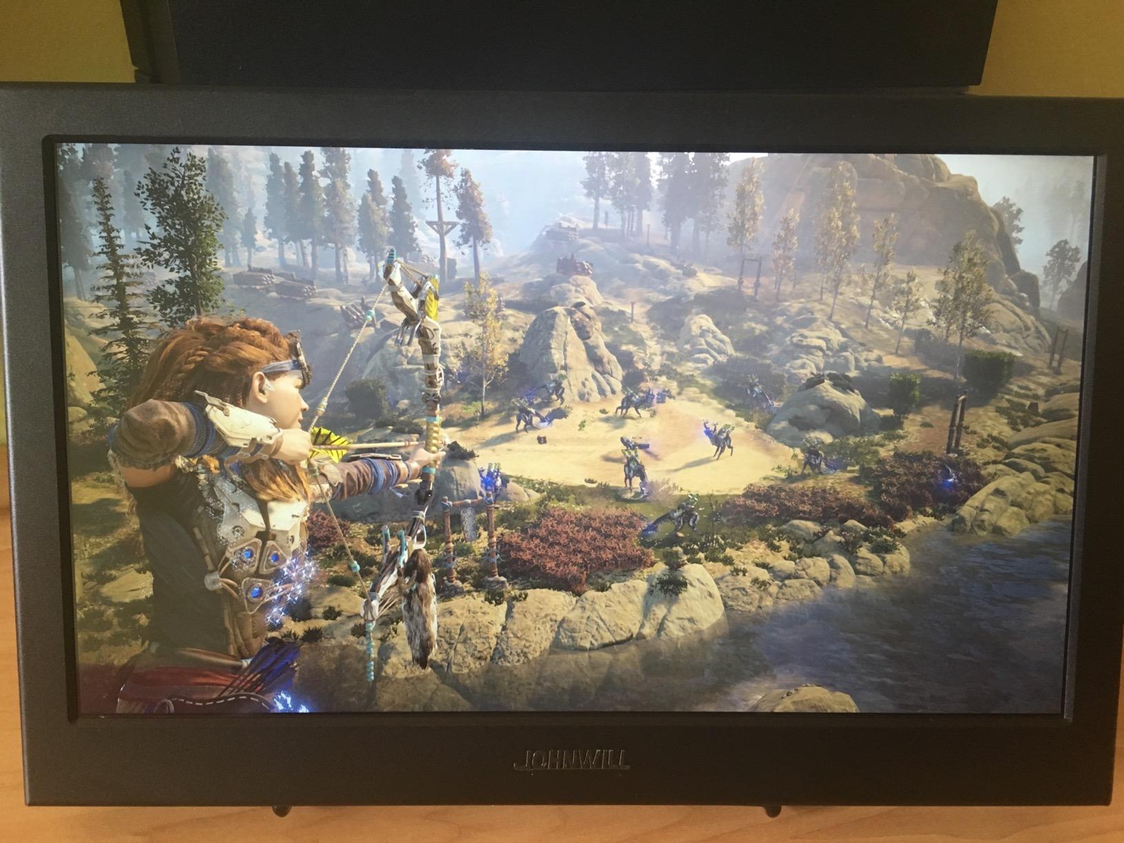 JOHNWILL Monitor portátil de 11,6 Pulgadas, Pantalla portátil Ultra HD ...