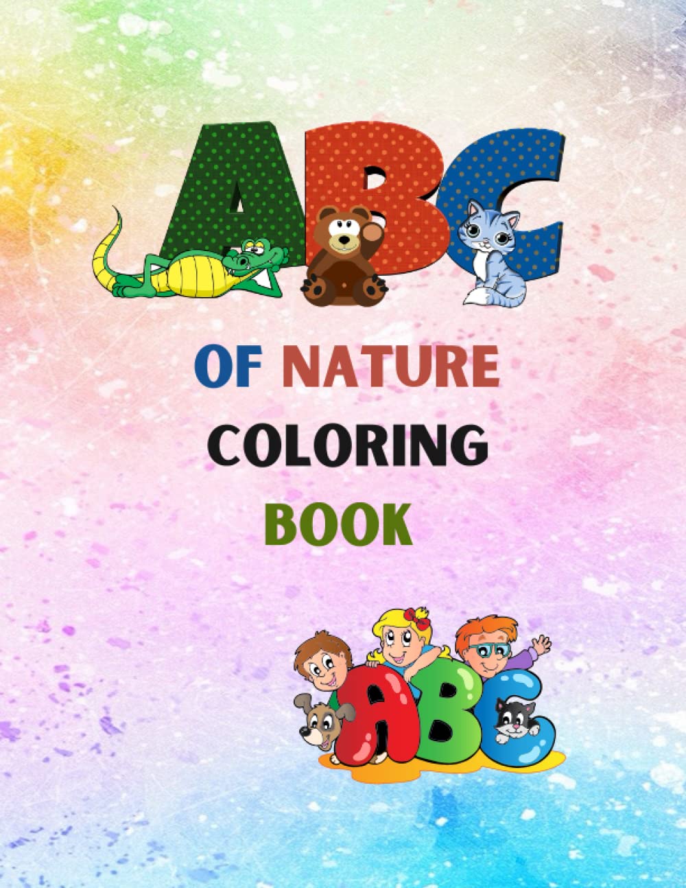 Animal Alphabet Coloring book: ABCs of Nature: A Wild & Wonderful ...