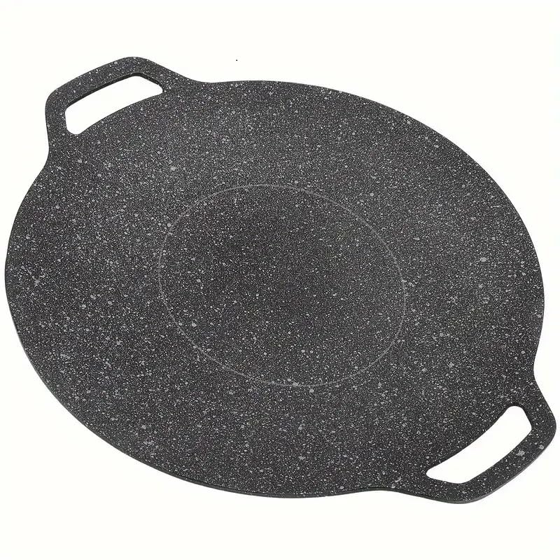 Amazon.com: SEDLAV Double-Handled Cast Iron Roti Tawa and Griddle Pan ...