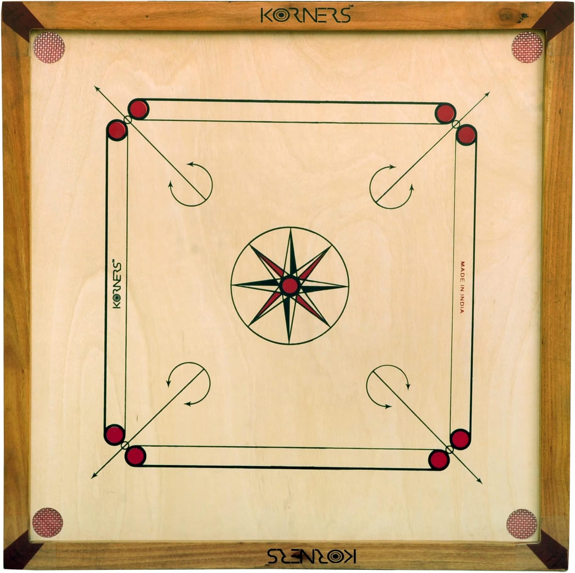Buy KORNERS Carrom Board/Table Game Online at Low Prices in India ...