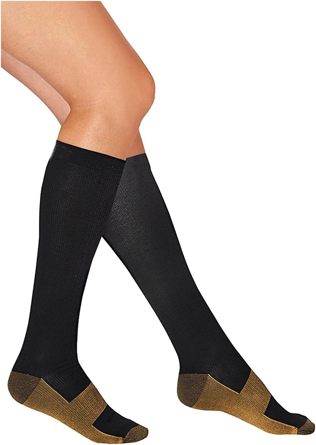 Amazon.com: Copper Compression Socks Reduce Swelling Socks ...
