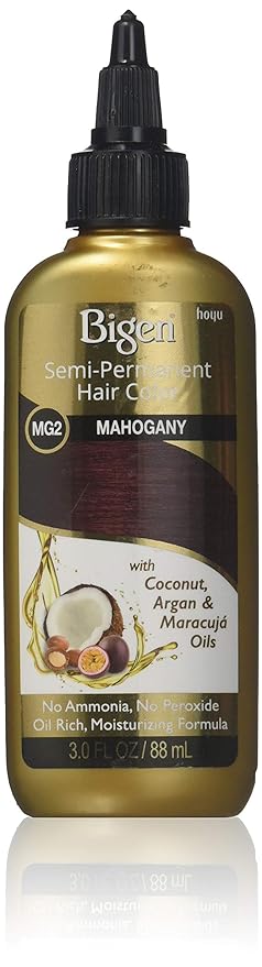 Amazon.com : Bigen Semi-Permanent Haircolor #Mg2 Mahogany 3 Ounce (88ml ...