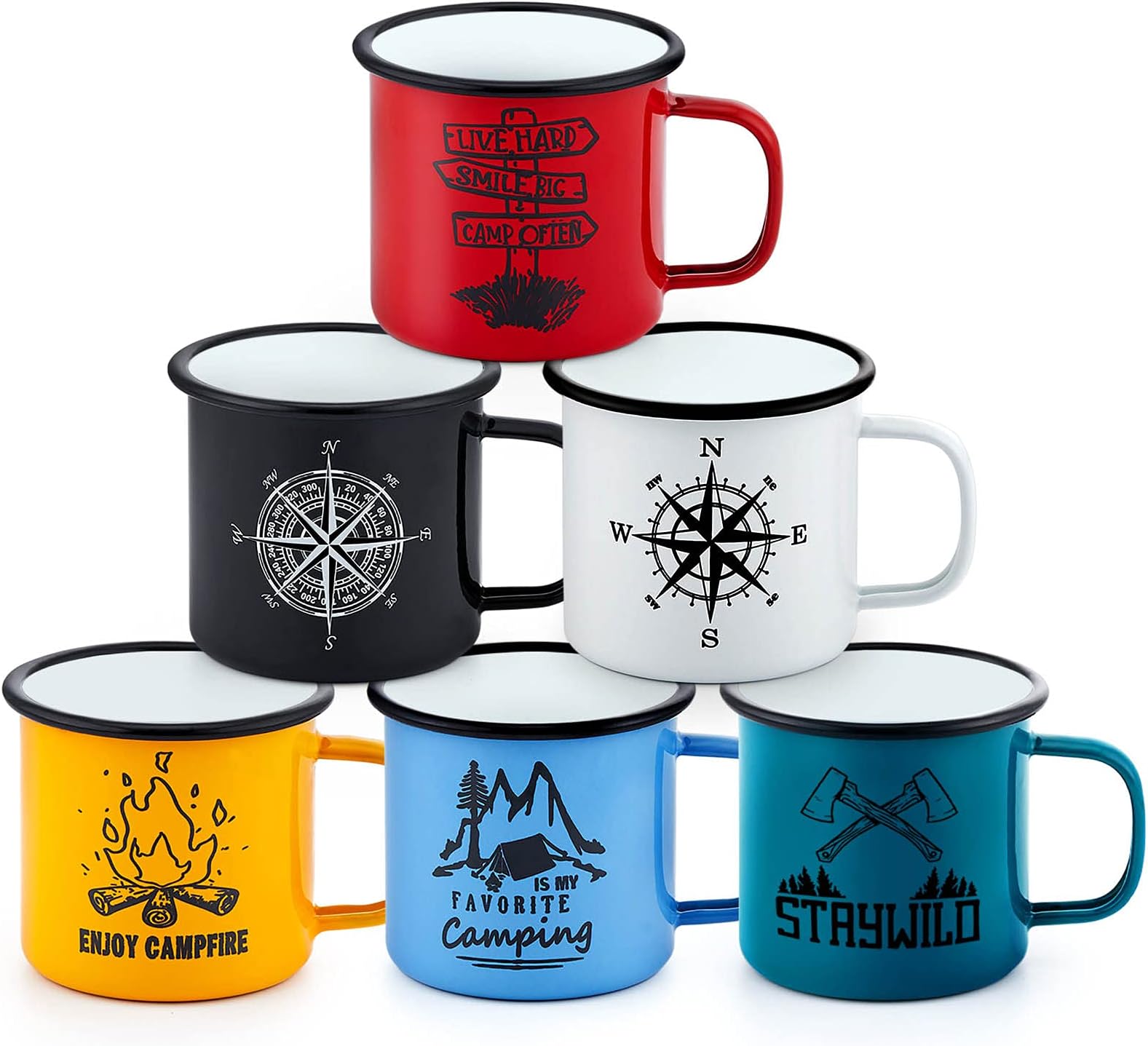 Kelloggs Coco Pops Enamel Camping Mug - Retro Caravan Gifts and Camping ...