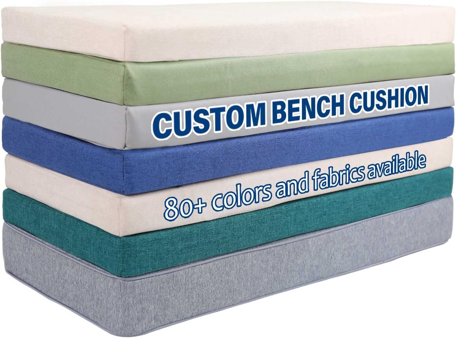 Amazon.com: sutailocus Bench Cushions for Indoor/Outdoor Furniture, for ...