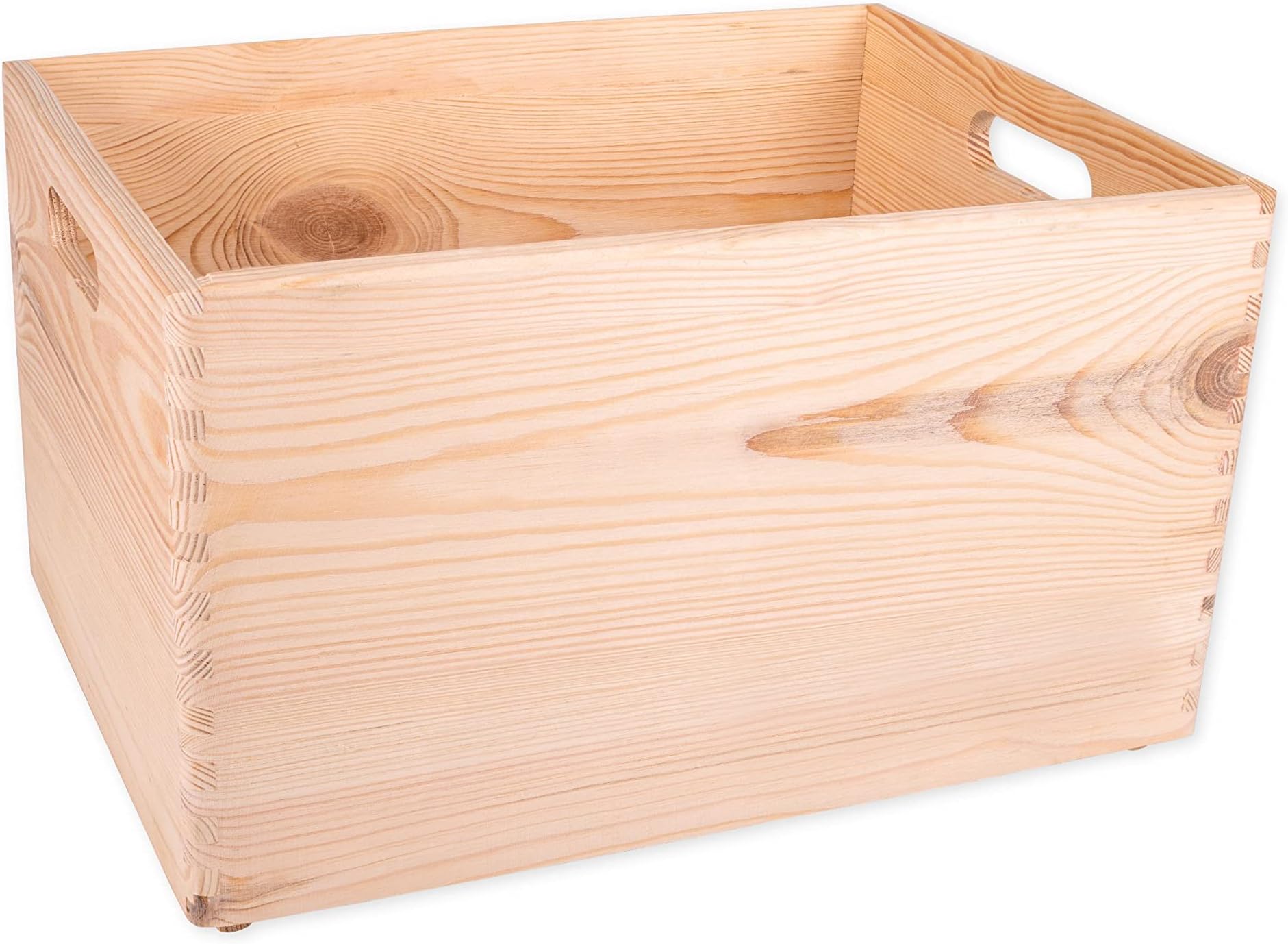 Zeller 13340 Storage Box S Bamboo 30 x 20 x 14 cm : Amazon.co.uk: Home ...