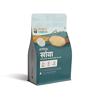 Bharat Vedica Sawa Millet | Barnyard Millet 1kg | Organic & Natural ...