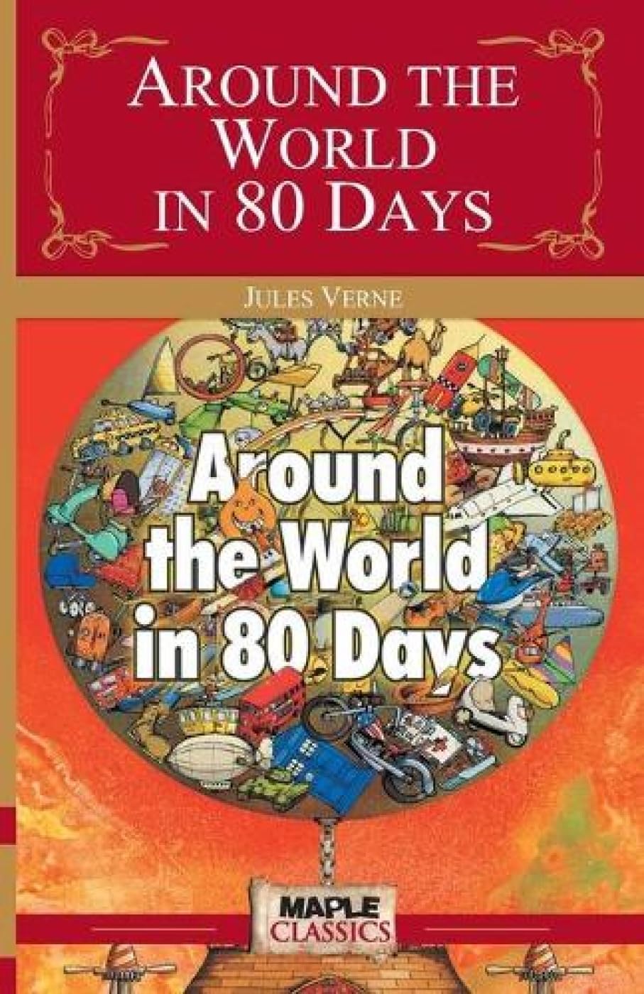 Around the World in 80 Days : Jules Verne: Amazon.in: Books