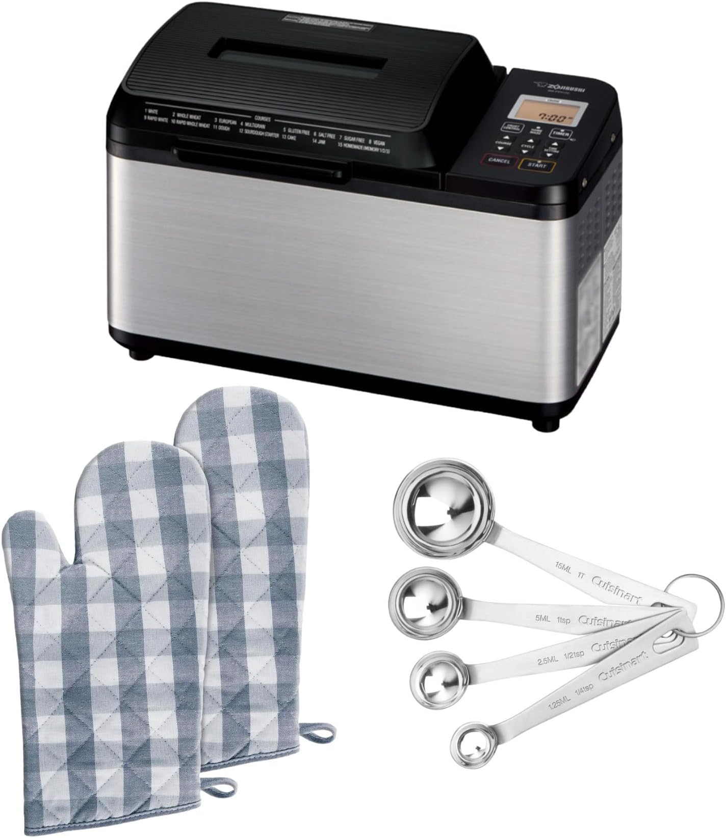 Amazon.com: Breville BBM800XL Bread Maker, One Size, Brushed Stainless ...