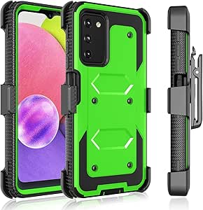 Amazon.com: Tekcoo Holster Clip for Galaxy A03S (US Vesion) Case [Tshell] Shock Absorbing [Built ...