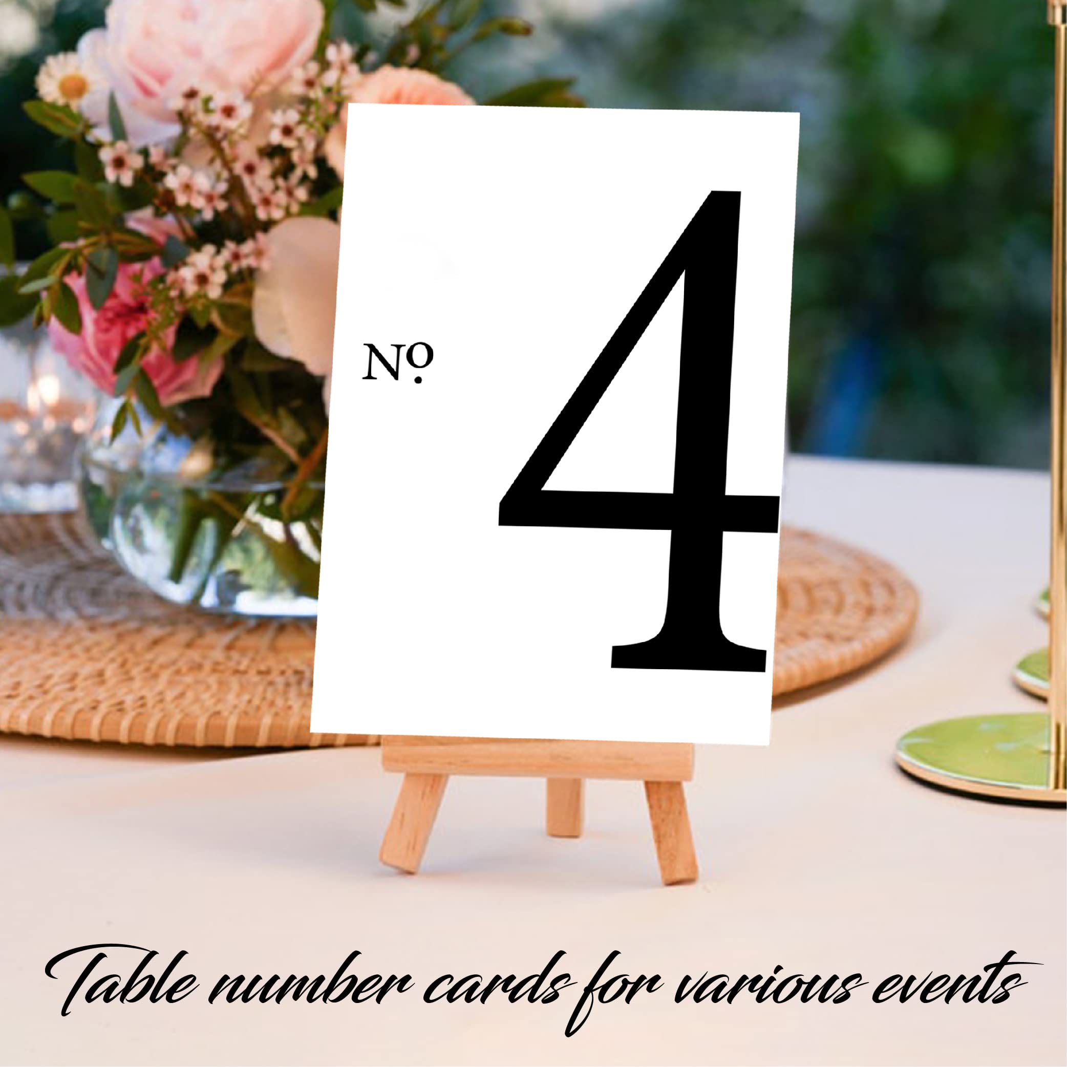 Numbers Cards Wedding