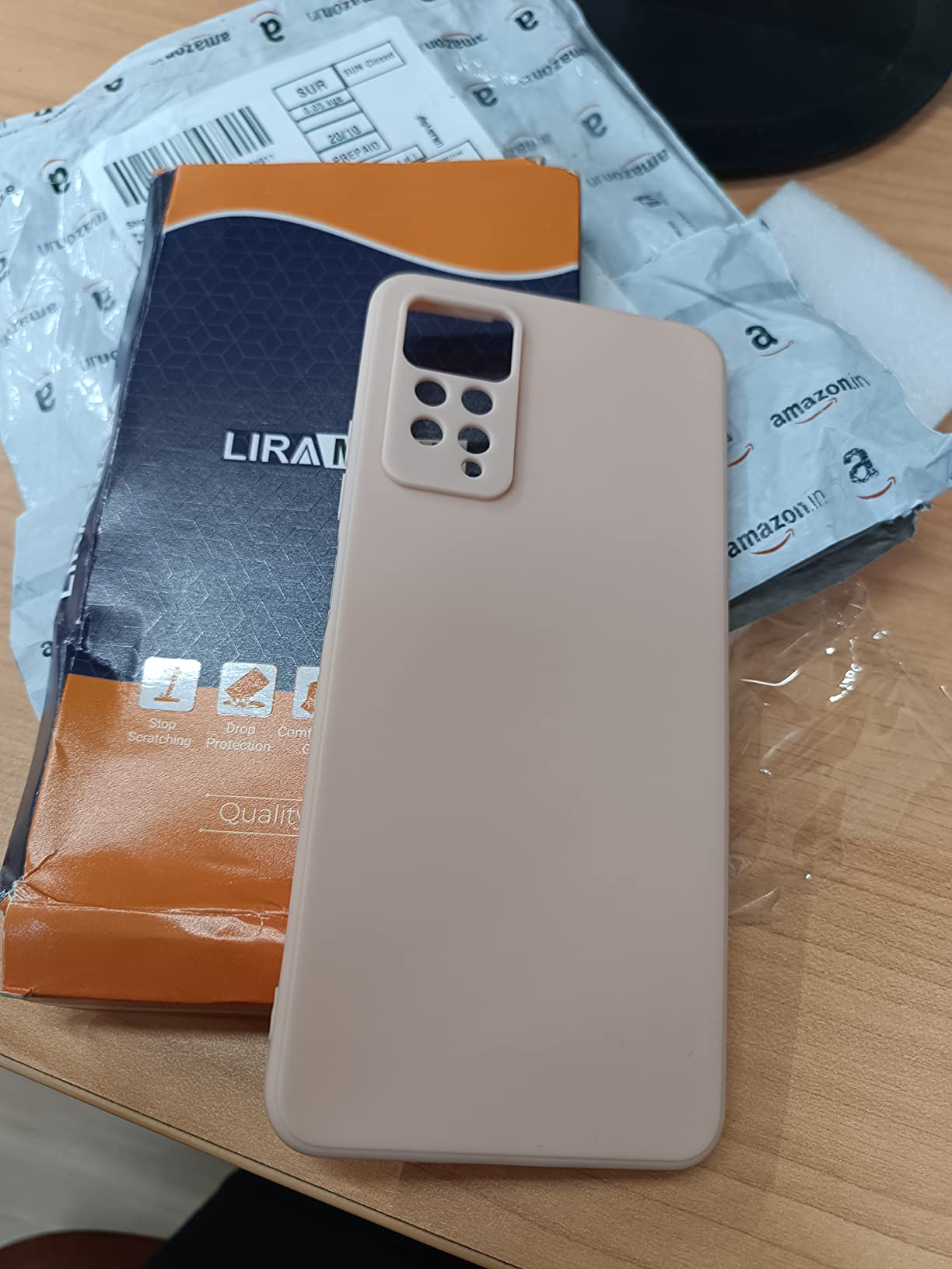 LIRAMARK Silicone Soft Back Cover Case for Xiaomi Redmi Note 11 Pro ...