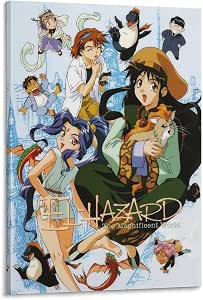 Amazon.com: El-Hazard Anime Poster Canvas Paintings Wall Art Posters ...