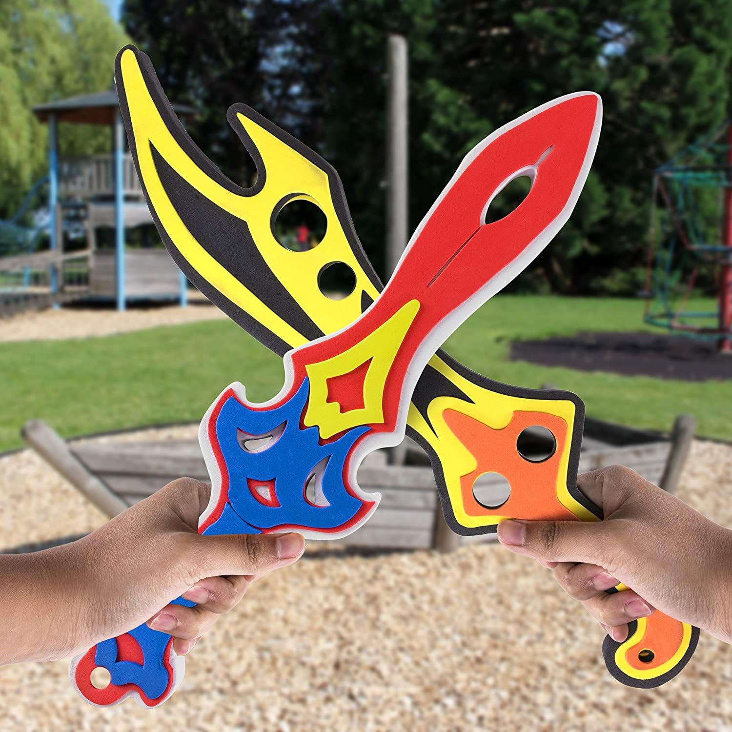 Snapklik.com : Liberty Imports 8 Pack Foam Swords Weapons Toy Set For ...