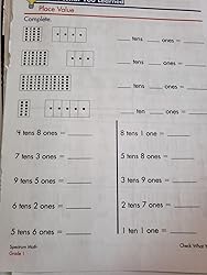 Spectrum 1st Grade Math Workbooks, Ages 6 to 7, Grade 1 Math Workbook ...