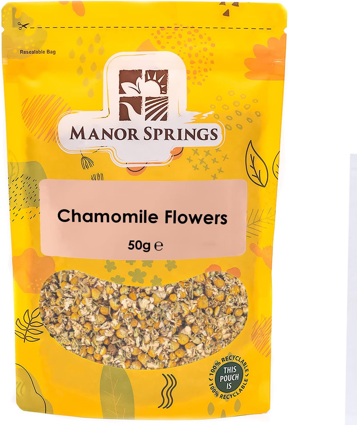 Chamomile Loose Tea Flowers 50g : Amazon.co.uk: Grocery