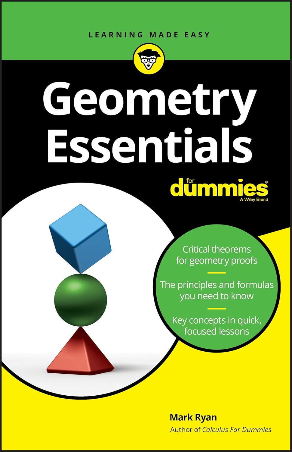 Geometry Essentials For Dummies: Ryan, Mark: 9781119590446: Amazon.com ...