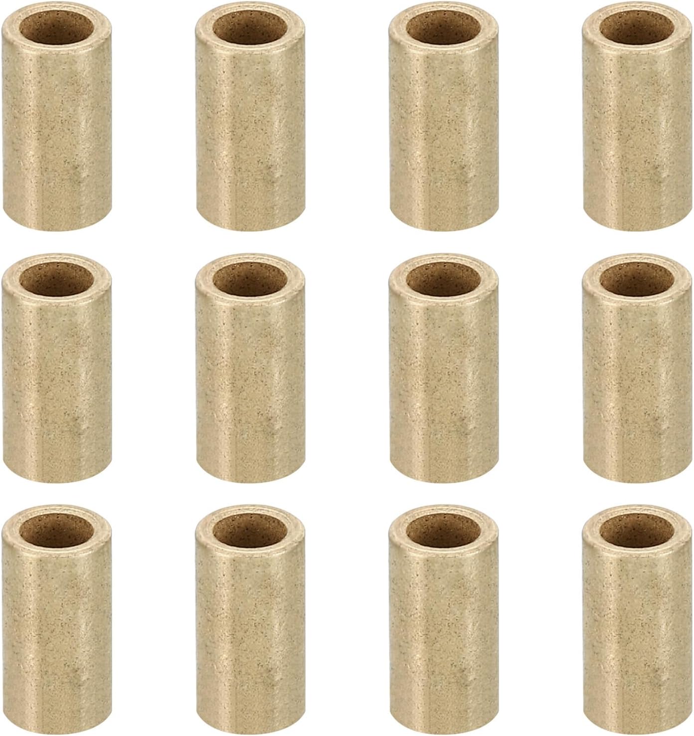Amazon.com: PATIKIL M4 Brass Spacers, 12 Pcs Metal Spacer Brass 4mm ID ...
