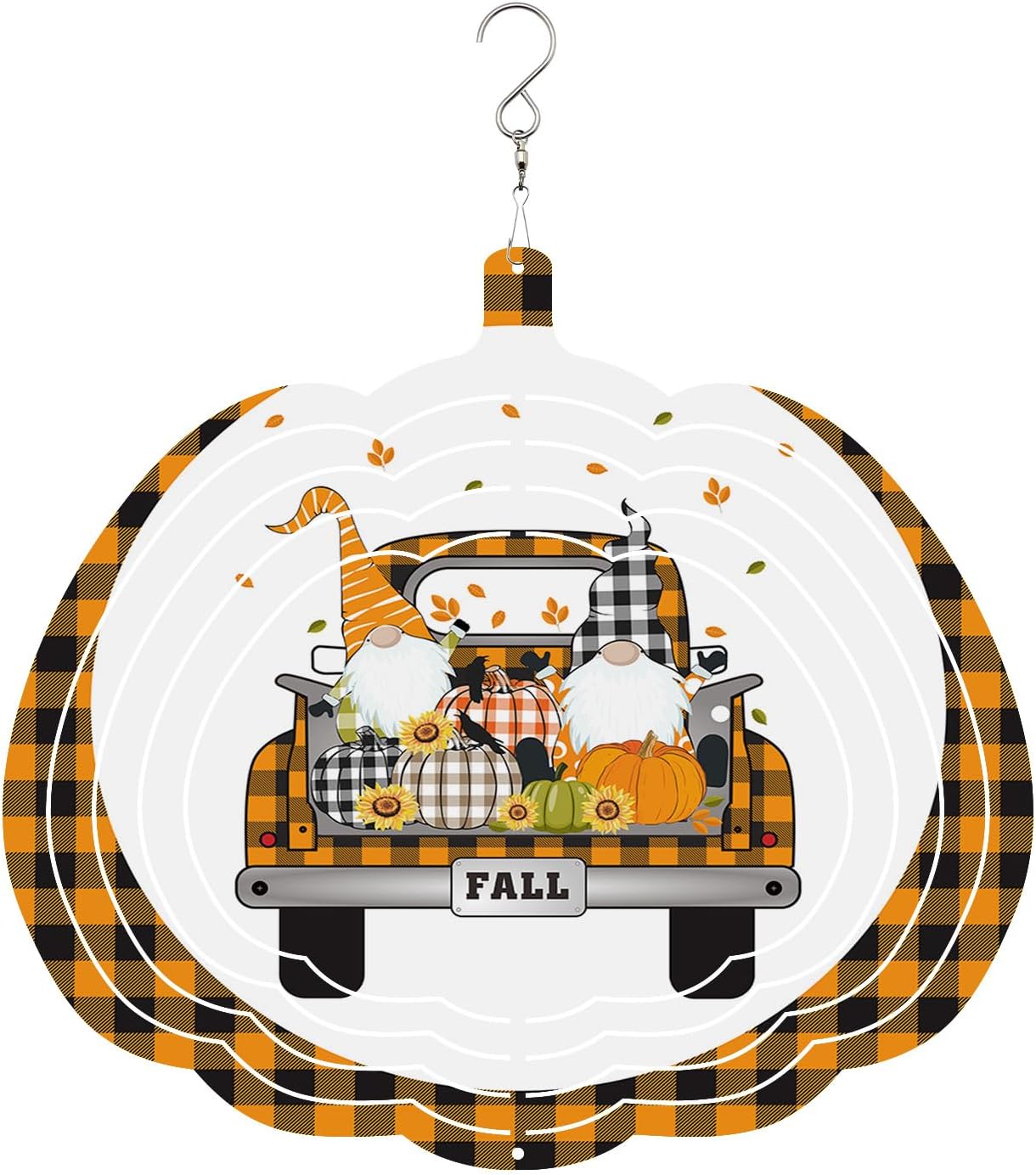 Amazon.com: 10 Inch Garden Decor Wind Spinners - Waterproof Stainless ...