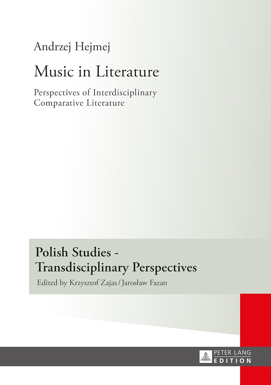 Music in Literature: Perspectives of Interdisciplinary Comparative ...