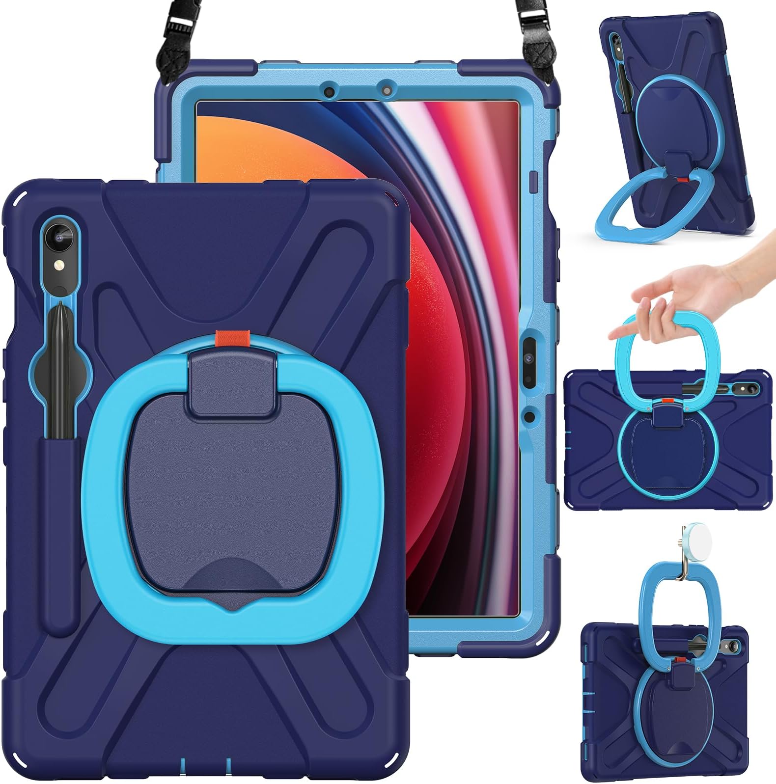 Amazon.com: BRAECN Kids Case for Galaxy Tab S10 FE/S9 FE 10.9”/ S9 11 ...