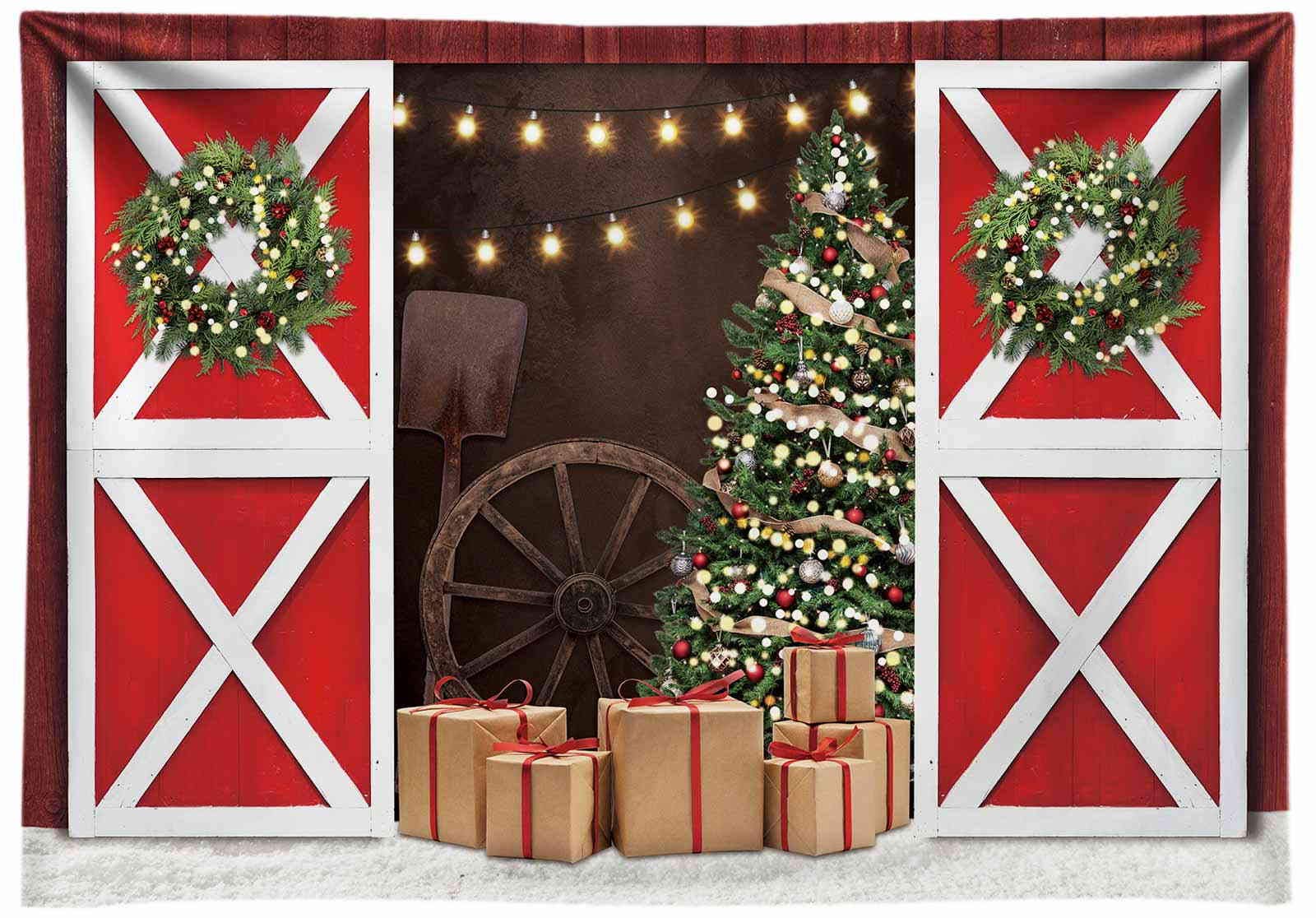 Christmas Tree Farm Clipart Background