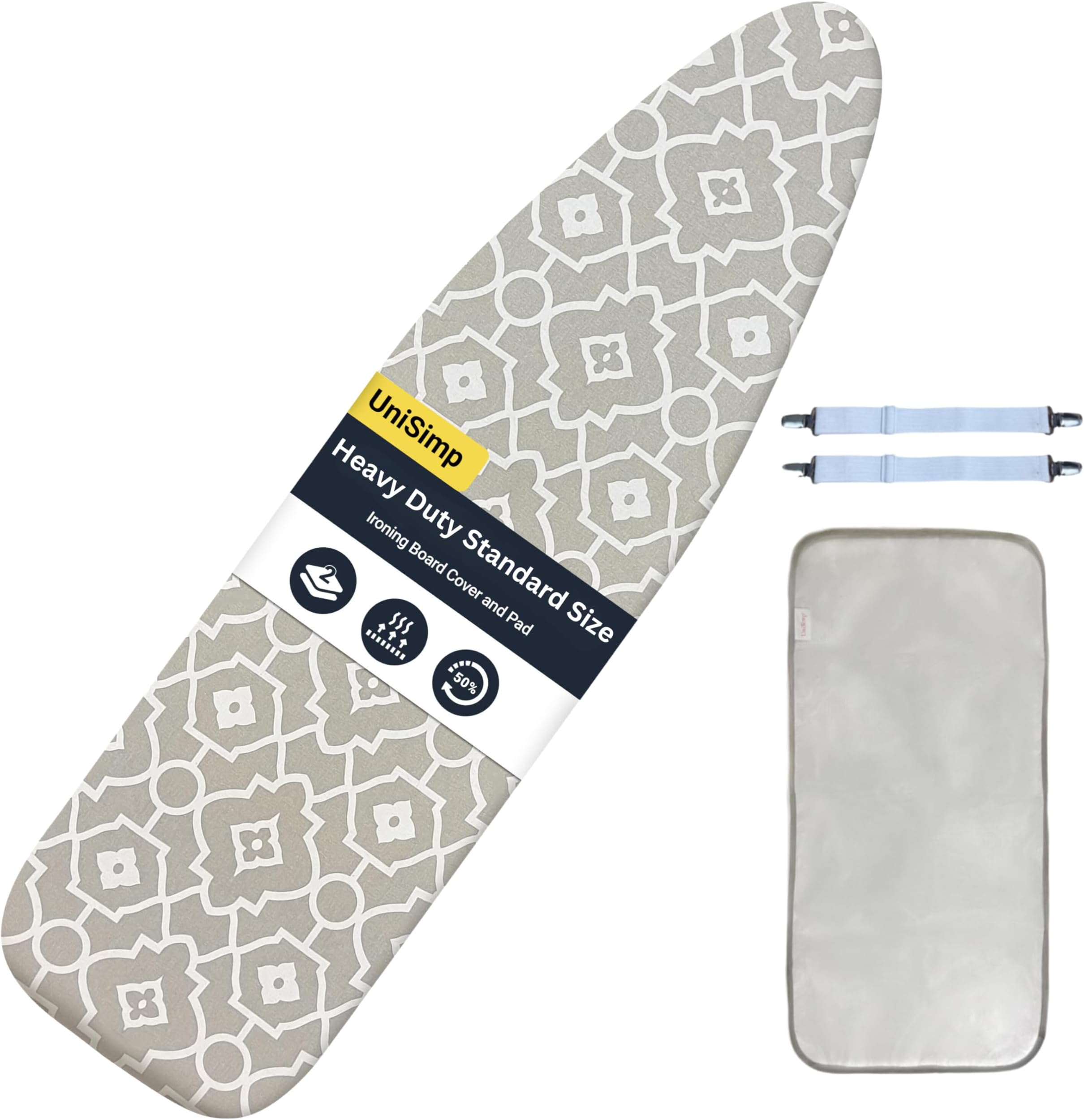 Amazon.com: Ironing Board Cover - Ironing Board Cover and Pad Iron ...